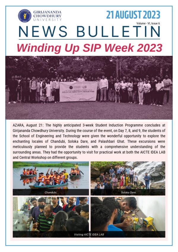 News Bulletin - Girijananda Chowdhury University