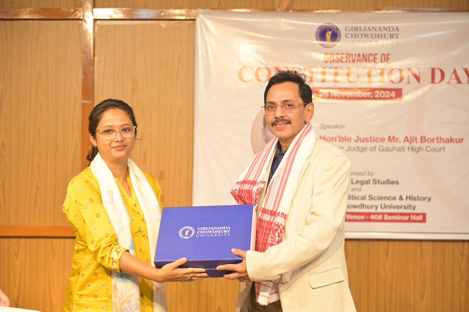 GCU hosted the observation of “Constitution Day” on 26th November, 2024 to honour the ...